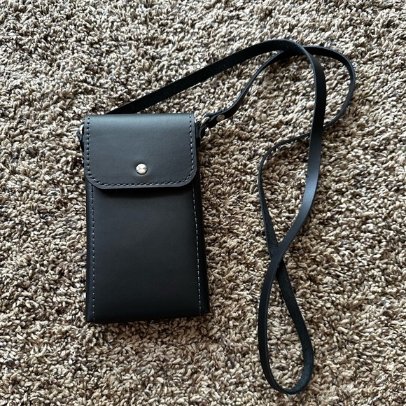 Bags | Leather Crossbody Phone Purse From Etsy | Poshmark